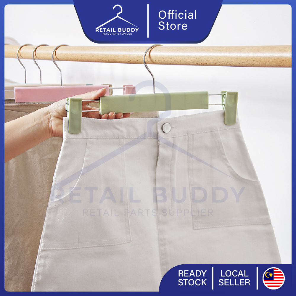 Pastel Matte Hanger With Clips - Retail Buddy